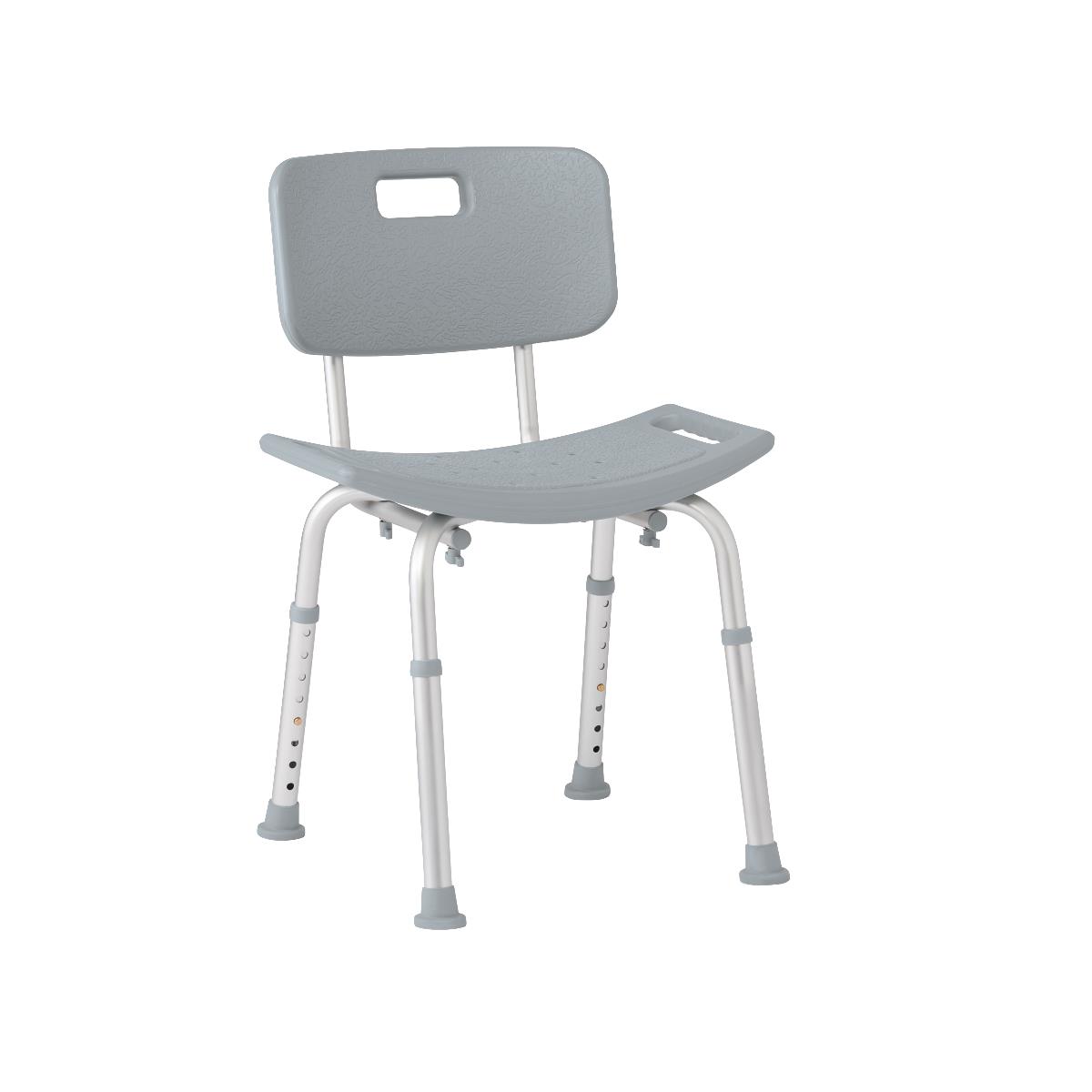 Medline Shower Chair with Back – Wealcan Llc