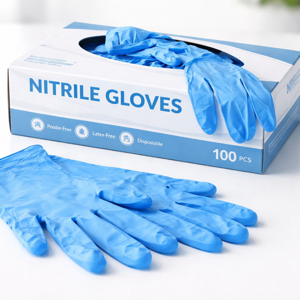 Pro Nitrile Gloves Latex Free - Blue 100 (BX) – Wealcan Llc
