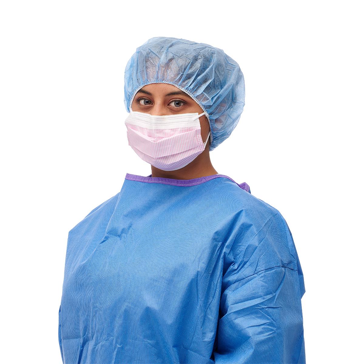 ASTM Level 3 Procedure Face Mask w/ Ear Loops - Pink 50 (BX) – Wealcan Llc