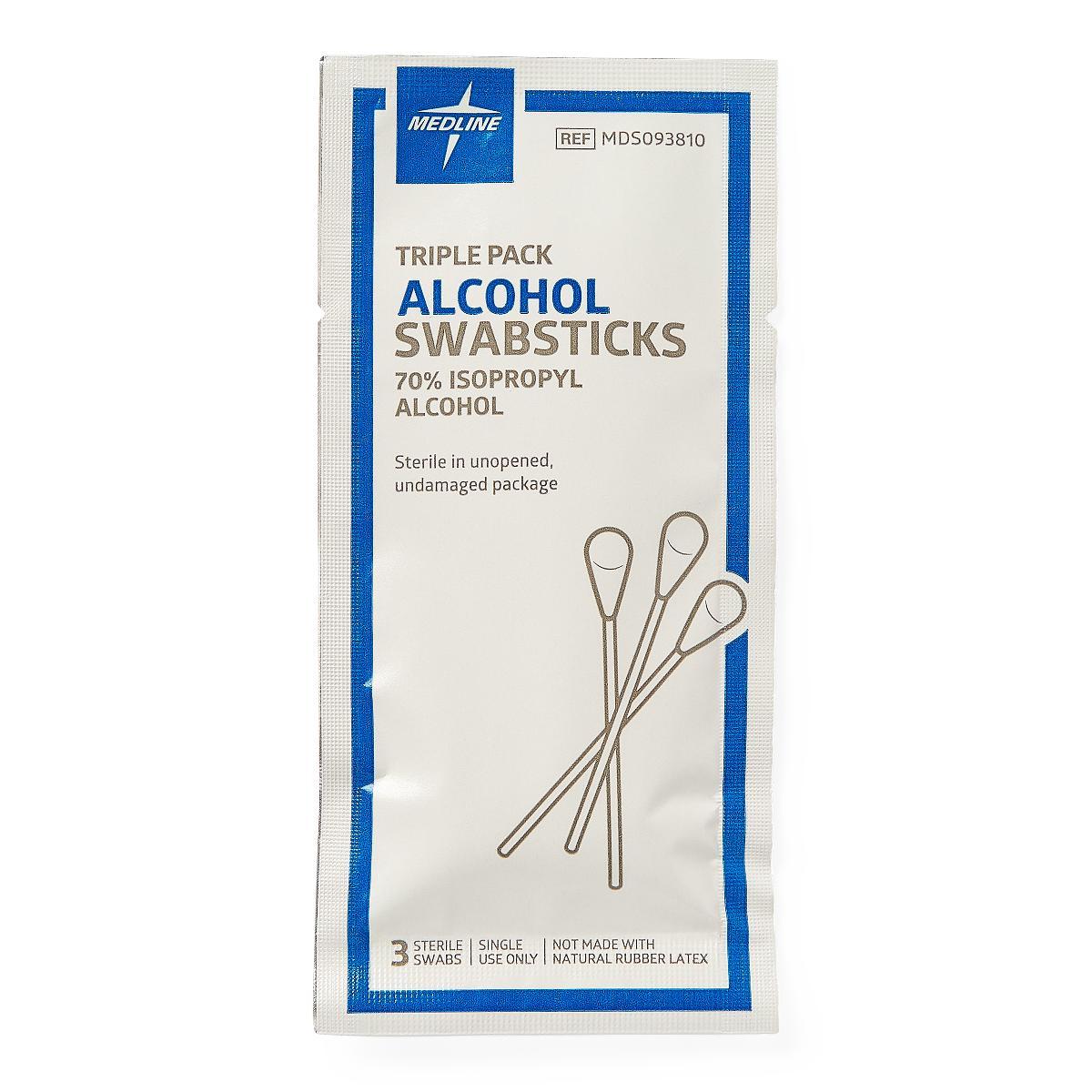 Sterile Alcohol Swabsticks (BX)25 Pack – Wealcan Llc