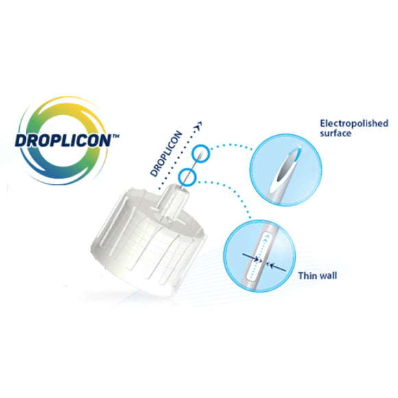 Pen Needles HTL-Strefa Droplet Pen Needle 100(BX) Sterile – Wealcan Llc